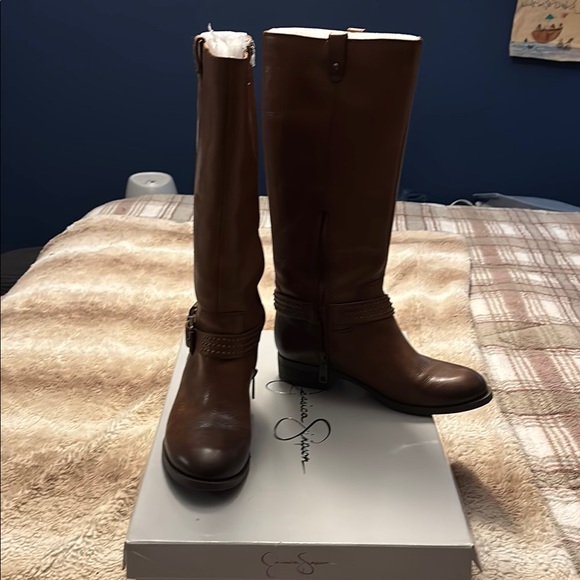 Jessica Simpson | Shoes | Jessica Simpson Brown Over The Knee Boots ...